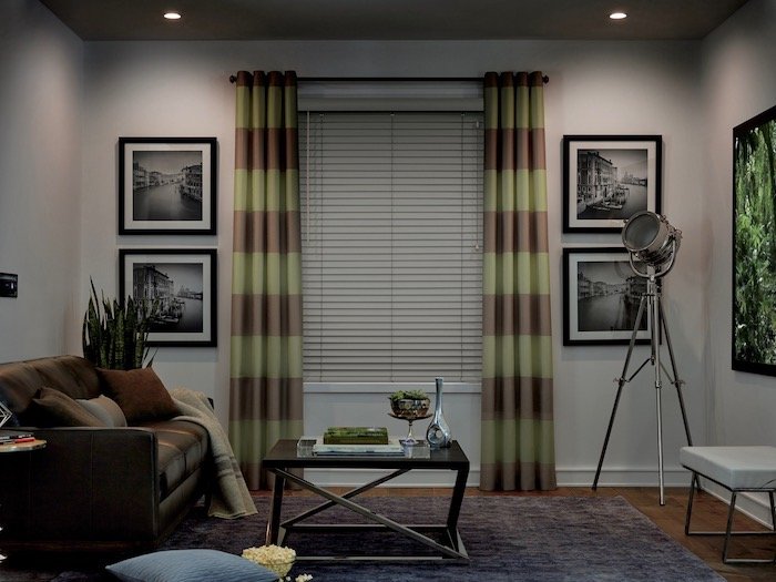 Striped Window Treatments | Reef Window Treatments