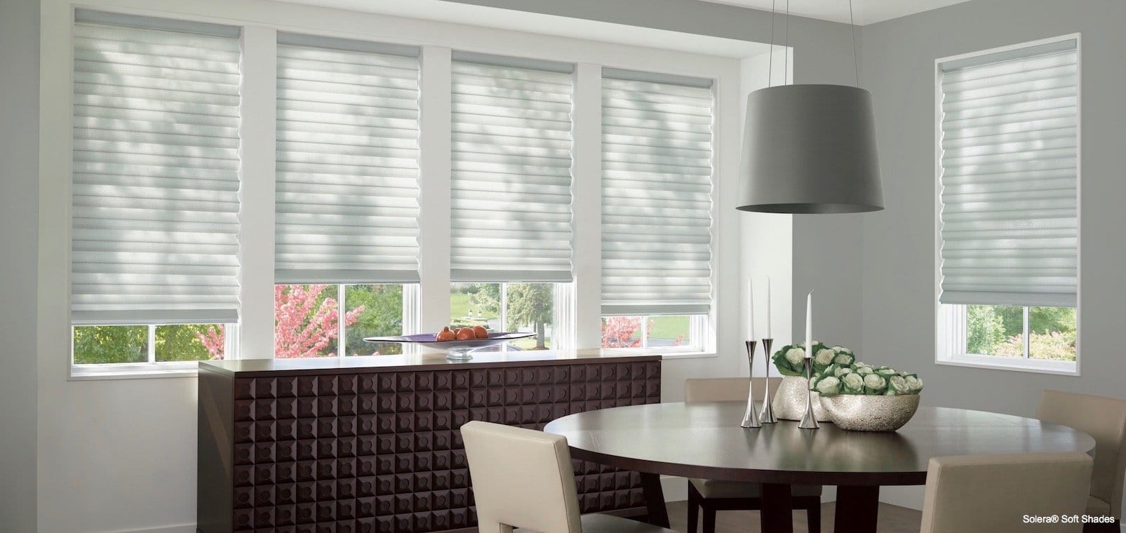 Gray Window Treatments | Reef Window Treatments