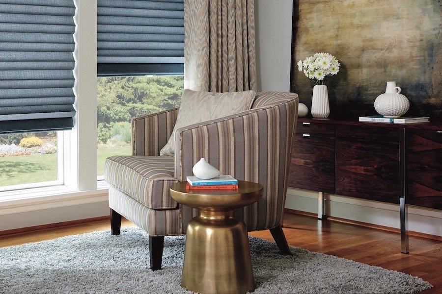 Striped Window Treatments | Reef Window Treatments